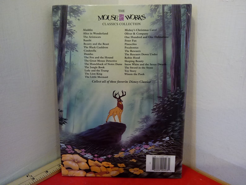 Vintage Children's Book, Disney Book Mouse Works Classic Storybook ...