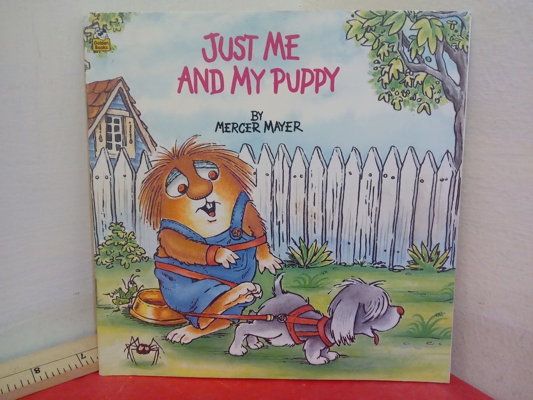 Vintage Softcover Book, A Golden Book "just Me and My Puppy", 1985 - Etsy