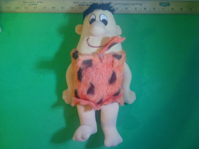 Vintage Fred Flintstone Plush Dolls 1980's | Etsy