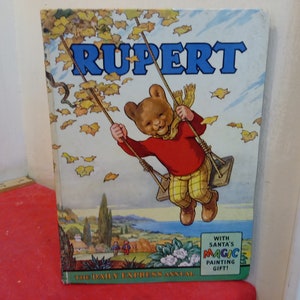 Vintage Children's Books, Rupert Children's Books, A Daily Express ...
