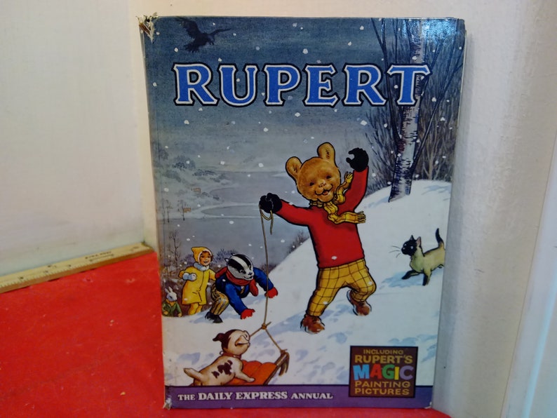 Vintage Children's Books, Rupert Children's Books, A Daily Express ...