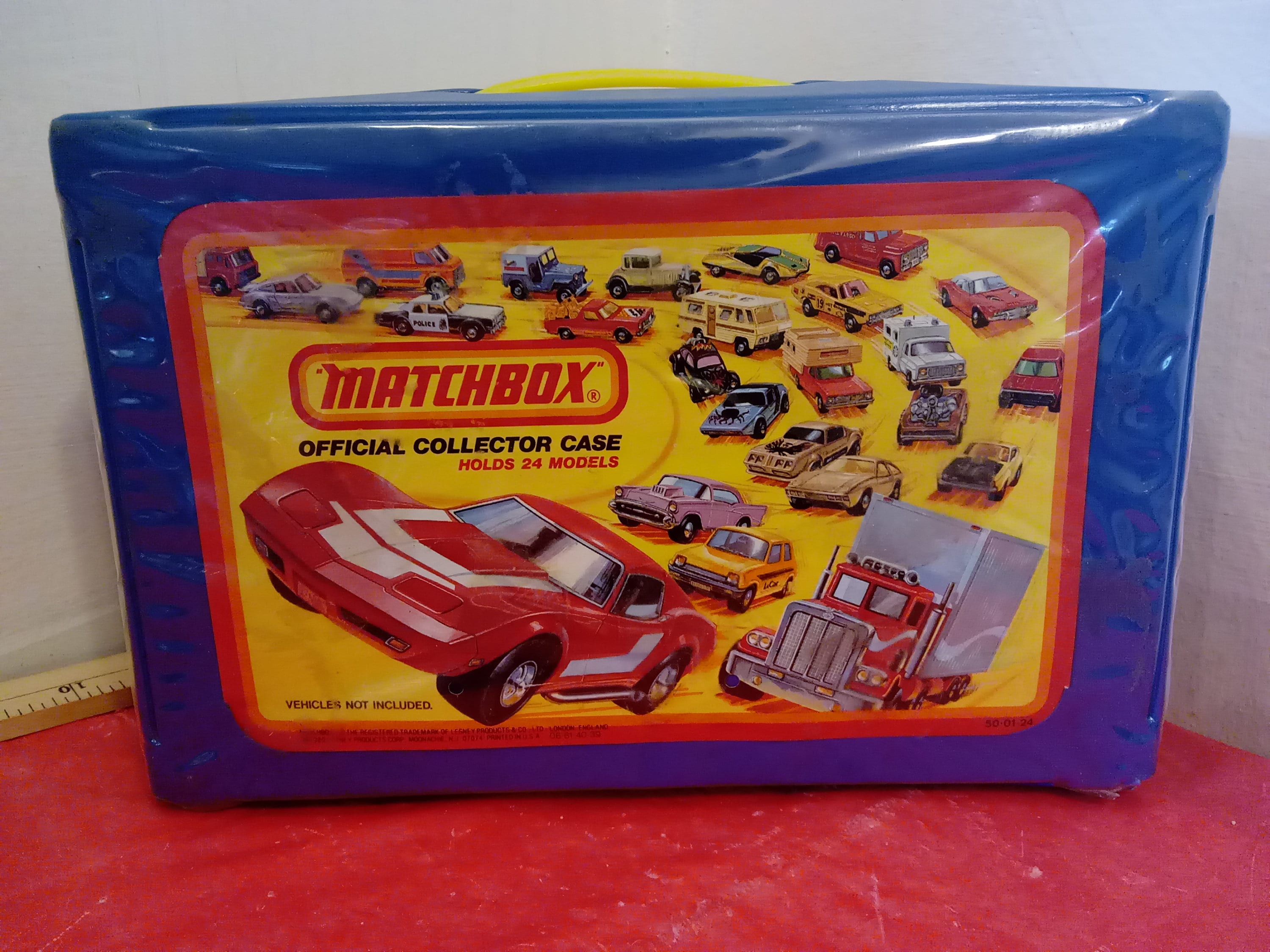 Vintage Matchbox Carrying Car Case, 1980