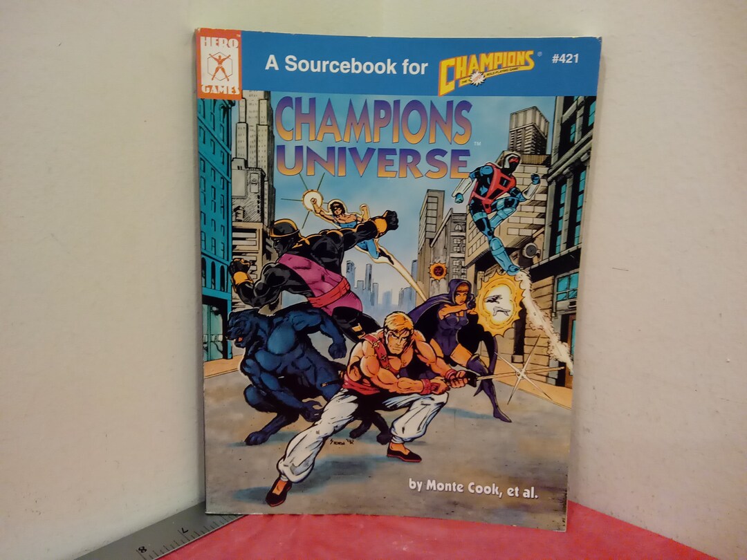 Vintage Champions Universe, A Sourcebook for Champions Role Playing ...
