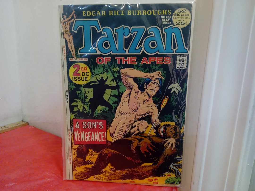 Vintage DC Comic Books, Tarzan of the Apes, Various Issues - Etsy