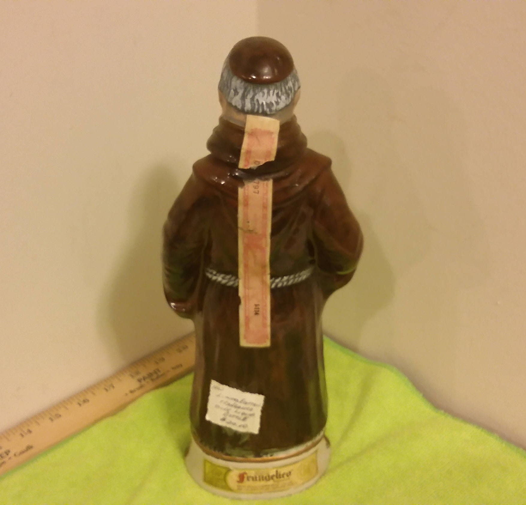 Vintage Decanter, Frangelico Monk, Limited Edition Bottle, 1970's