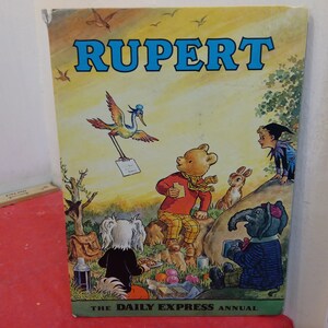 Vintage Children's Books, Rupert Children's Books, A Daily Express ...