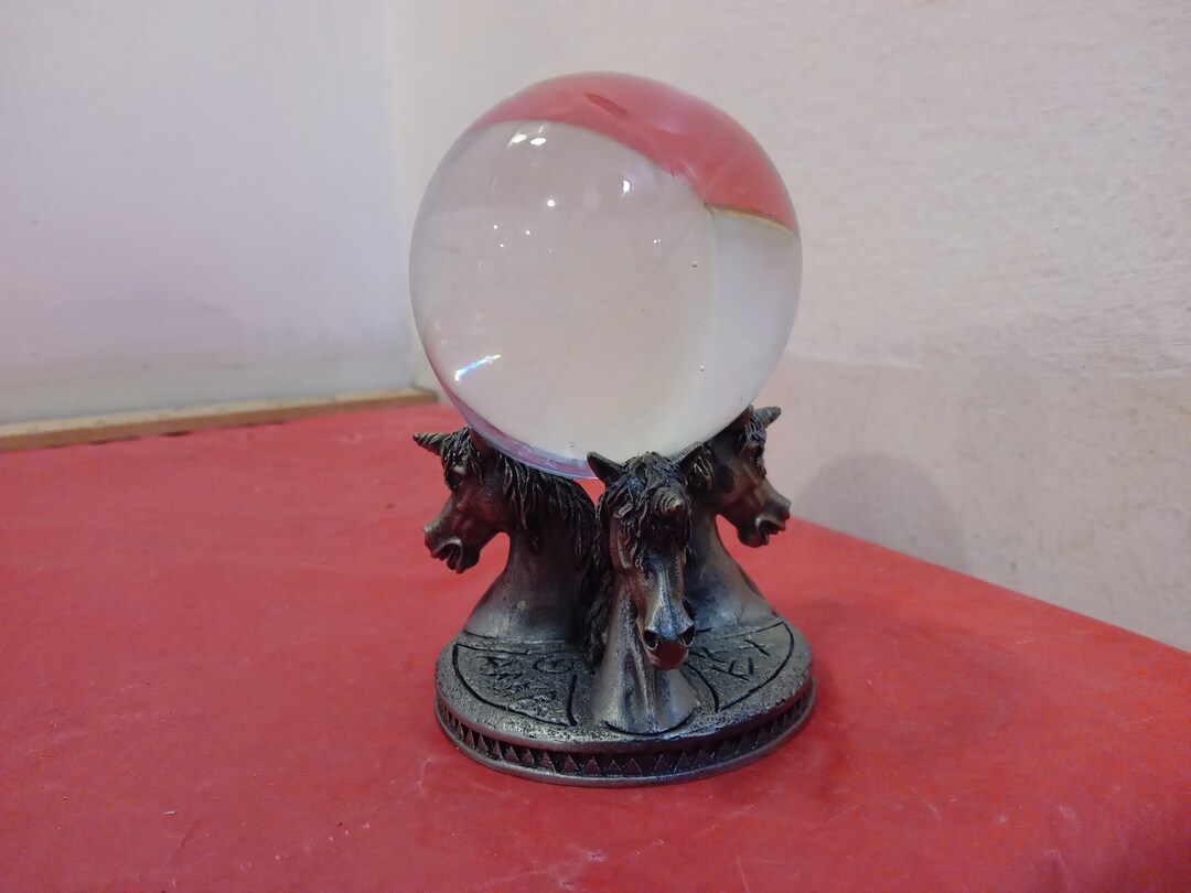 Vintage Pewter Figurine, Myth and Magic Collection, Unicorn Crystal ...