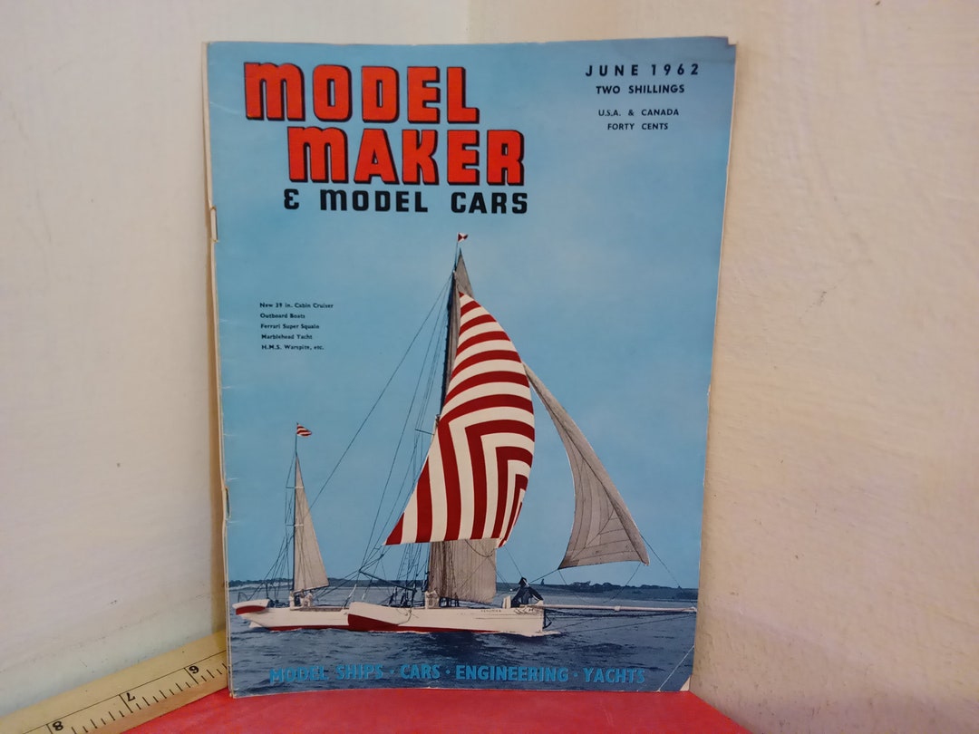 Vintage Modeling Magazines, Model Maker Magazines About Model Ships ...
