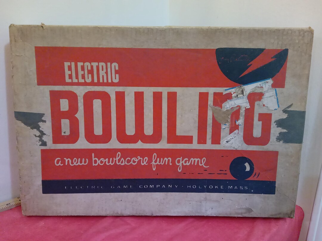 Vintage Bowling Game, Electric Bowling Game, A New Bowlscore Fun Game ...