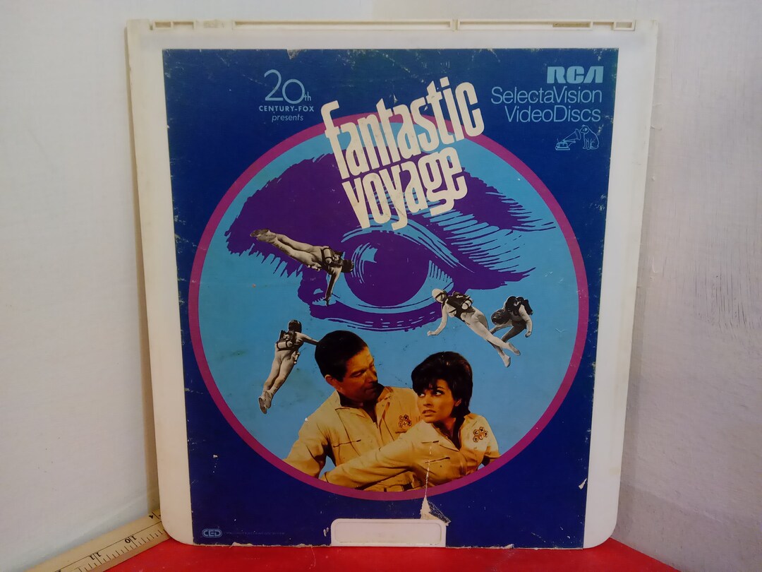 Vintage Video Disc Movie, Fantastic Voyage by RCA Select Vision Video ...