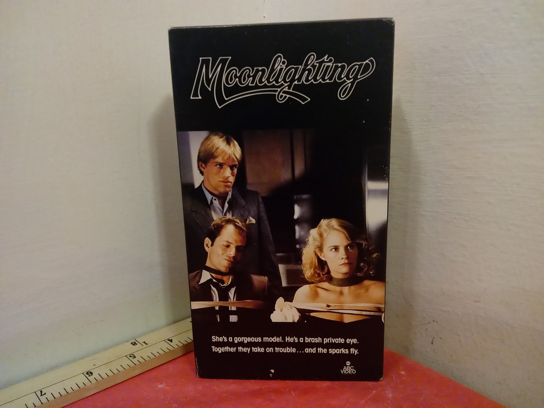 Vintage VHS Movie Tape, Moonlighting, Bruce Willis, 1985~ - Etsy