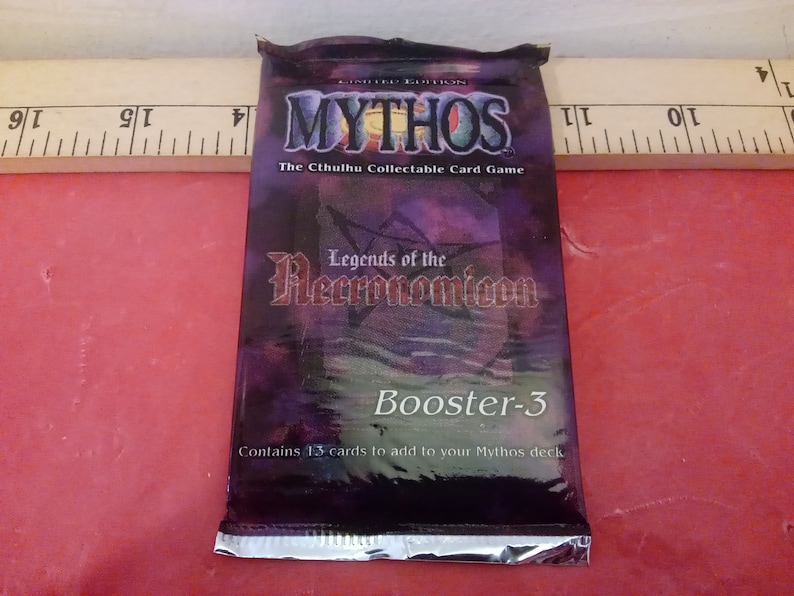 Vintage Card Game, Mythos the Cthulhu Collectible Card Game by Chaosium ...