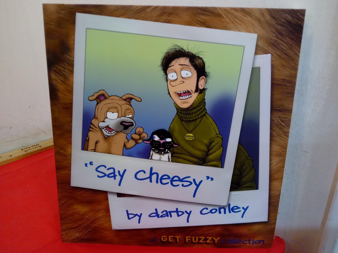 Vintage Comic/cartoon Books, Get Fuzzy by Darby Conley Books and 2005 Calendar, 2000's - Etsy