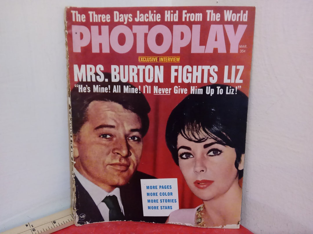 Vintage Photoplay Magazines, Various Issues From Late 50's Thru the 70 ...