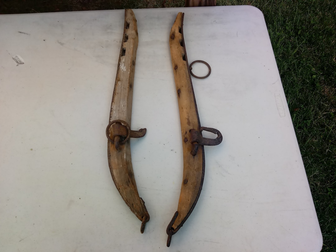 Vintage Horse Collar Wooden Harness Yoke, Horse Plowing Equipment, Mule ...