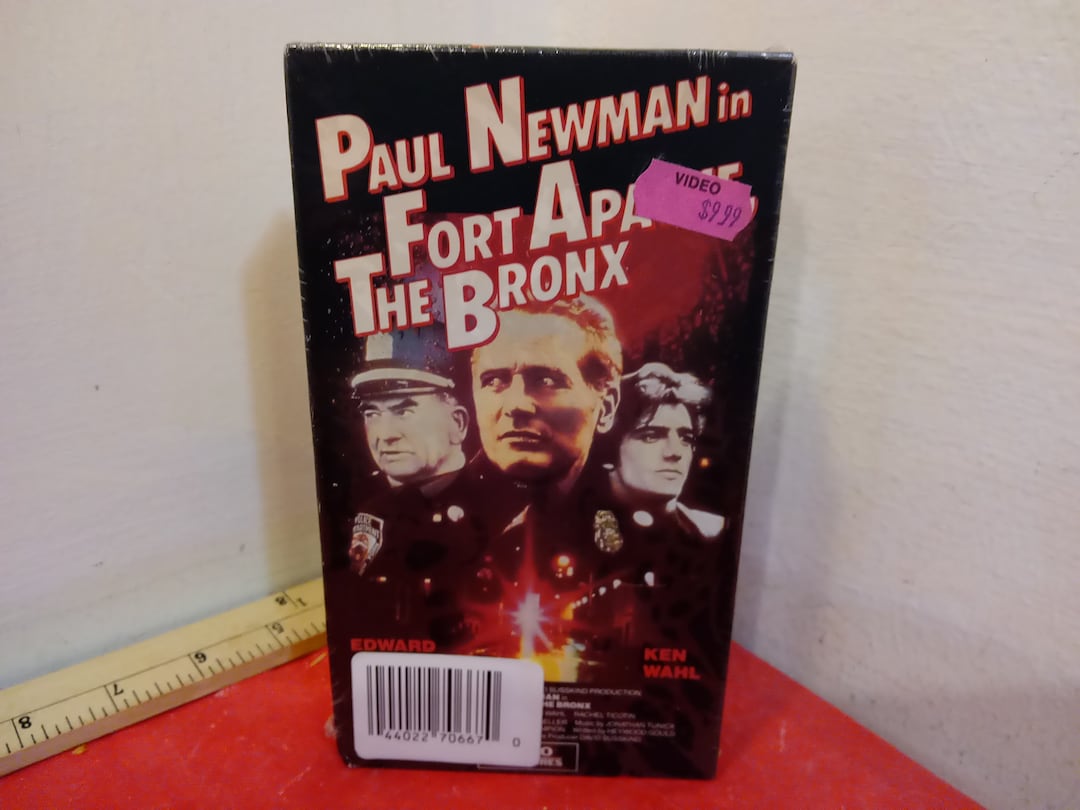Vintage VHS Movie Tapes, Fort Apache the Bronx paul Newman, 2001 - Etsy