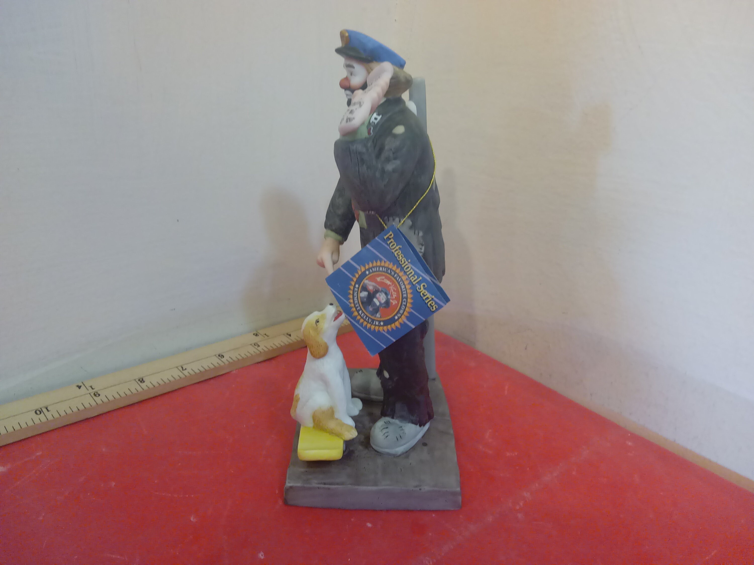 Vintage Porcelain Clown Figurine, The Emmett Kelly Collection by ...