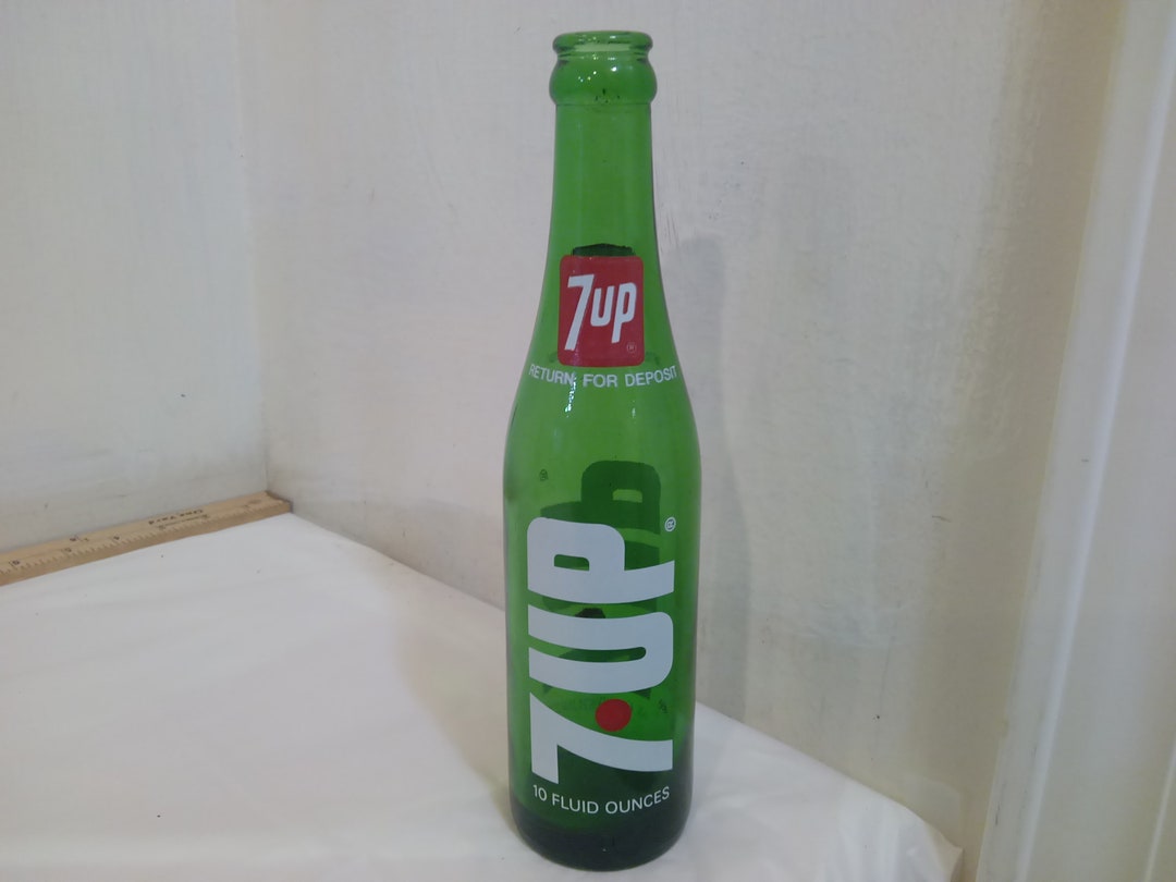 Vintage Soda Bottles, 7up, RC Cola, Nehi, and Cheerwine, 1970's or ...