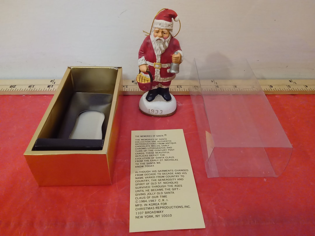 Vintage Christmas Ornament, Christmas Reproductions Inc., the Memories ...