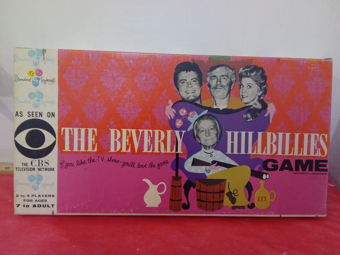 Vintage Board Game, the Beverly Hillbillies Board Game by Standard ...
