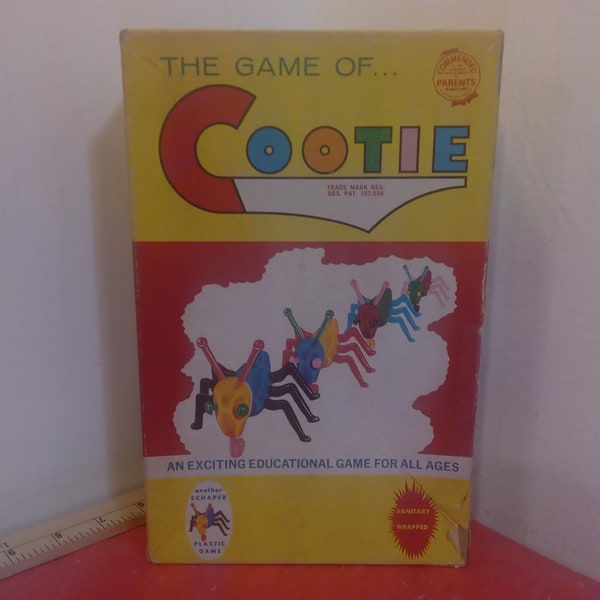 Vintage Cootie Game - Etsy