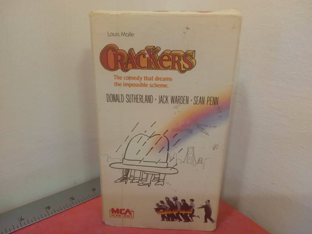 Vintage VHS Movie Tape, Crackers, Donald Sutherland, 1983~ - Etsy