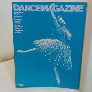 Vintage Dancing Magazines, Dance Magazine, 1974# - Etsy
