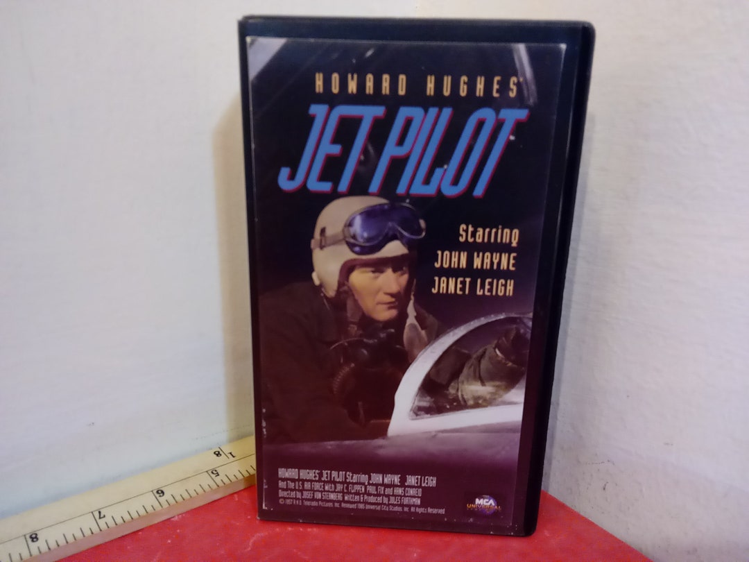 Vintage VHS Tape, Jet Pilot, John Wayne, 1992~ - Etsy