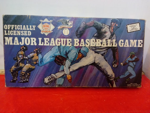 Vintage Boardgame Officially Licensed Major League Baseball - Etsy