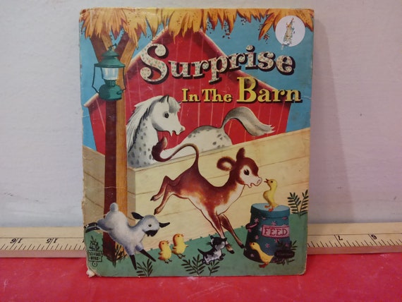 Vintage Children's Book Tell-a-tale Book surprise - Etsy