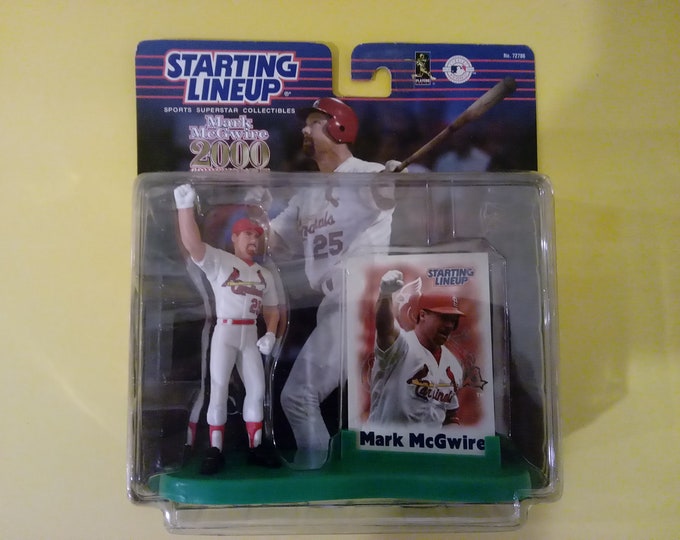 Starting Lineup by Kenner, Mark Mcgwire, 2000 - Etsy