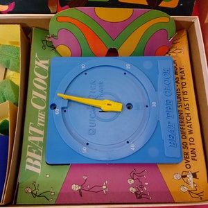 Vintage Board Game, Beat the Clock Game by Milton Bradley, Based on TV ...