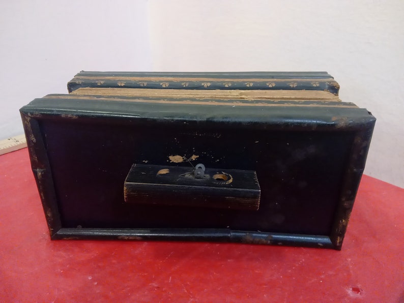 Vintage Squeeze Box Accordion Rectangle Shape With Hand - Etsy