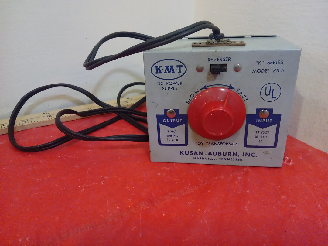 Vintage Train Controller KMT DC Power Supply k - Etsy