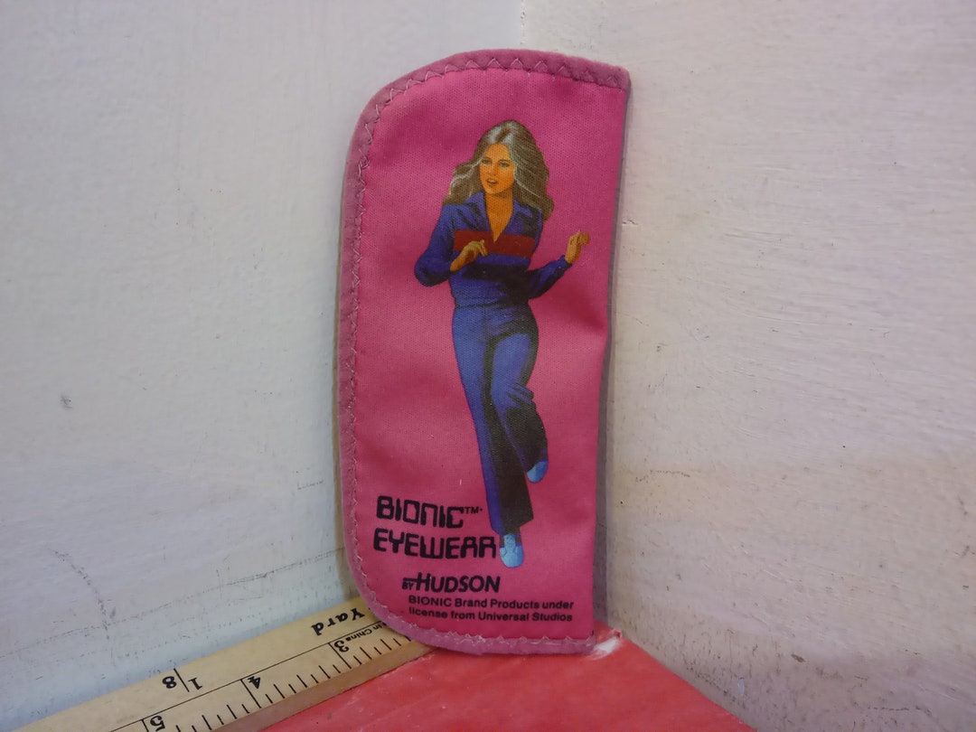 Vintage Eyeglass Holder, Bionic Woman Eyeglass Holder or Protector by ...
