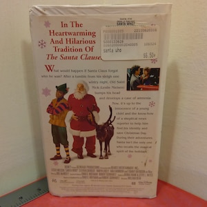 Vintage VHS Movie Tape, Walt Disney's Santa Who?, Leslie Nielson, 2001 ...