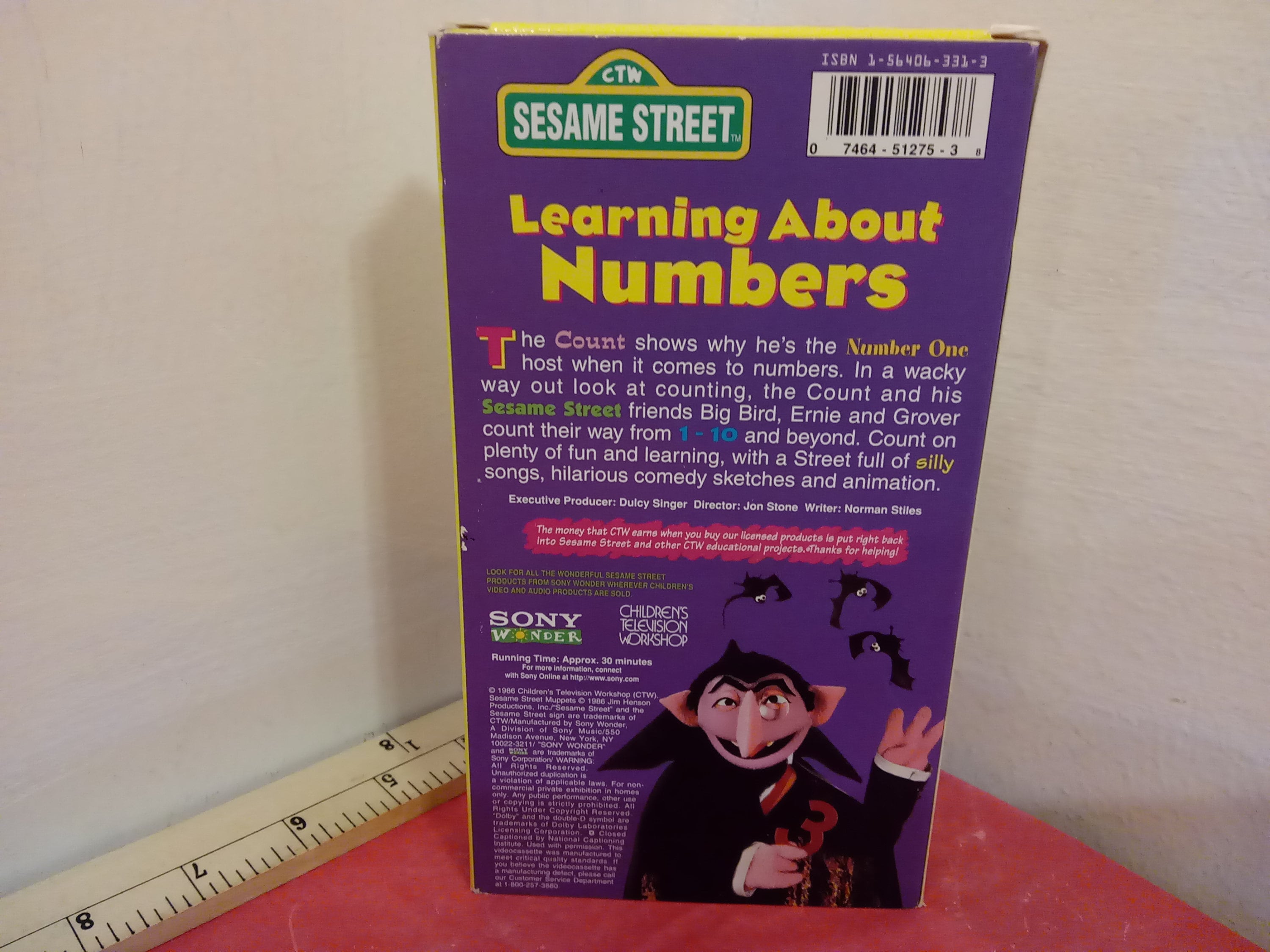 Sesame Street Learning About Numbers