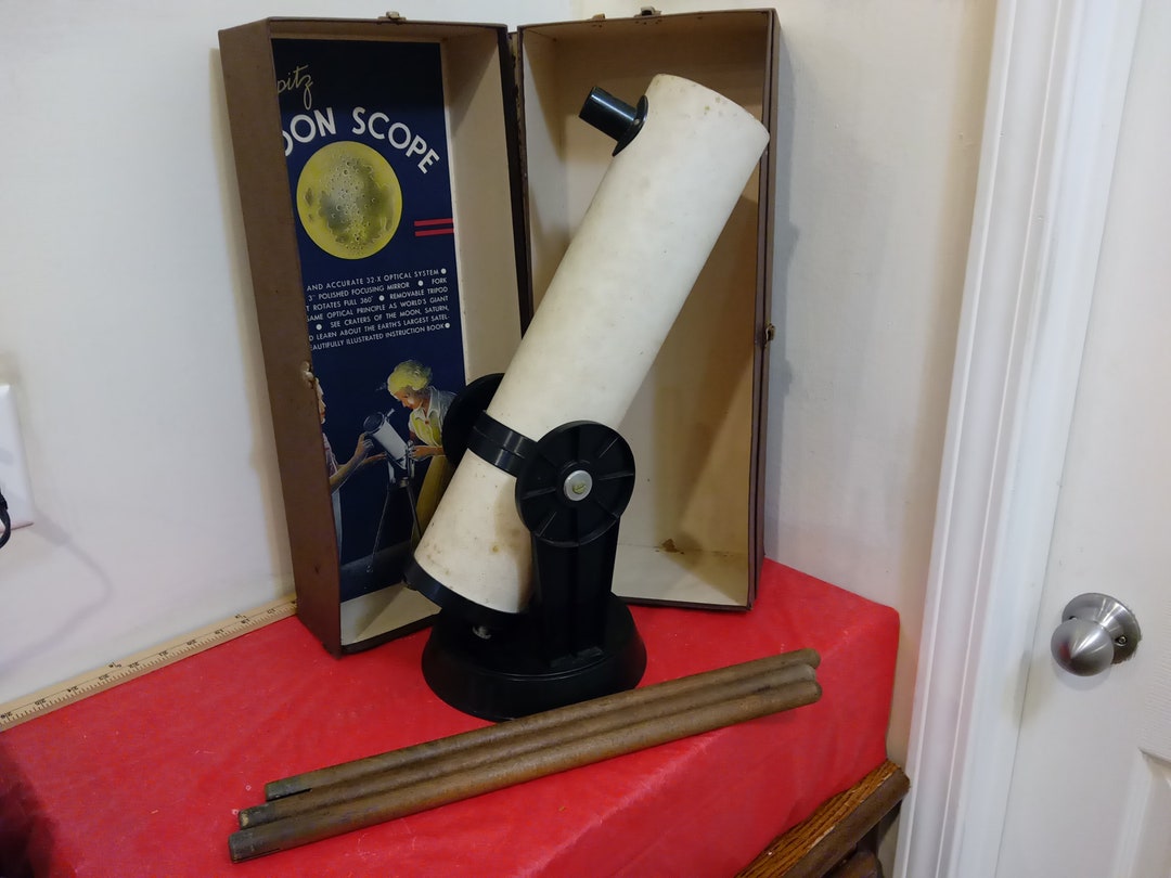 Vintage Telescope, Spitz Moon Scope by Harmonic Reed Corporation ...