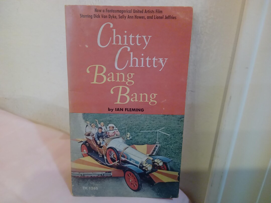 Vintage Soft Cover Book, Chitty Chitty Bang Bang Book or Movie Version ...