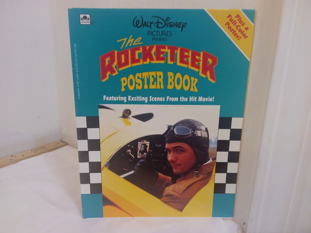 Vintage Poster Book, Walt Disney Pictures "the Rocketeer" Poster Book ...