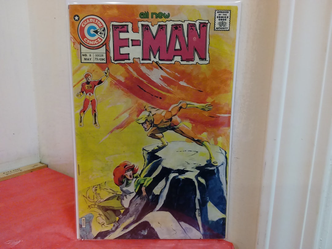Vintage Comic Books, Charlton & Continuity Comics, E-man, Attack ...