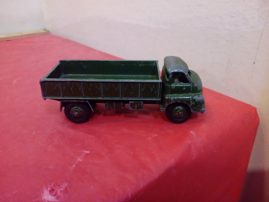 Vintage Metal Toy Vehicle, Army 3 Ton Army Wagon by Dinky Toys #621 ...