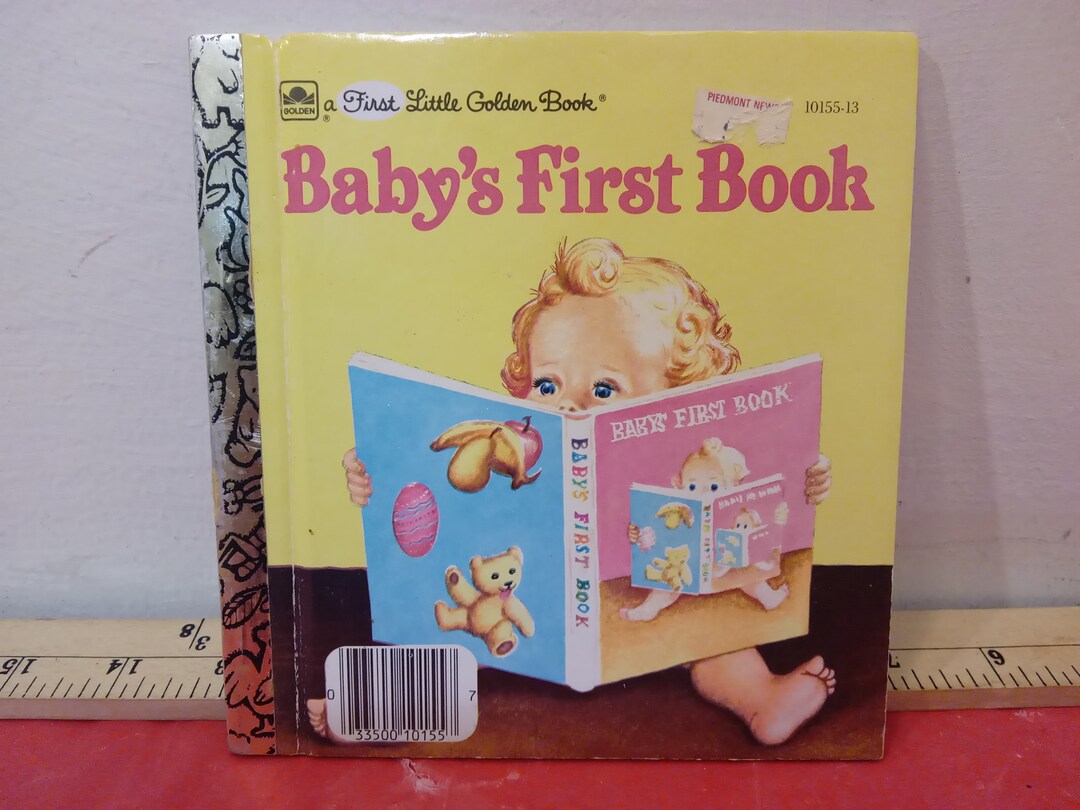 Vintage Children's Book, A First Little Golden Book "baby's First Book ...