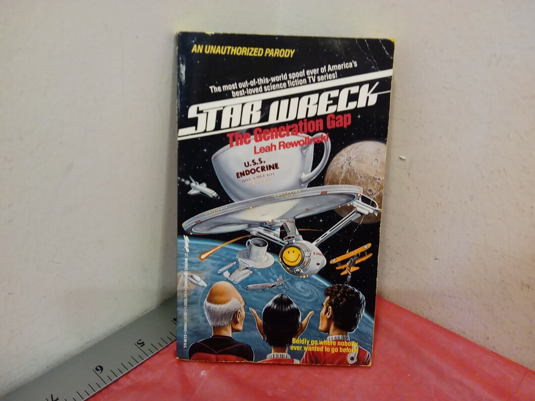 Vintage Star Wreck Star Trek Parody Book The Generation - Etsy España