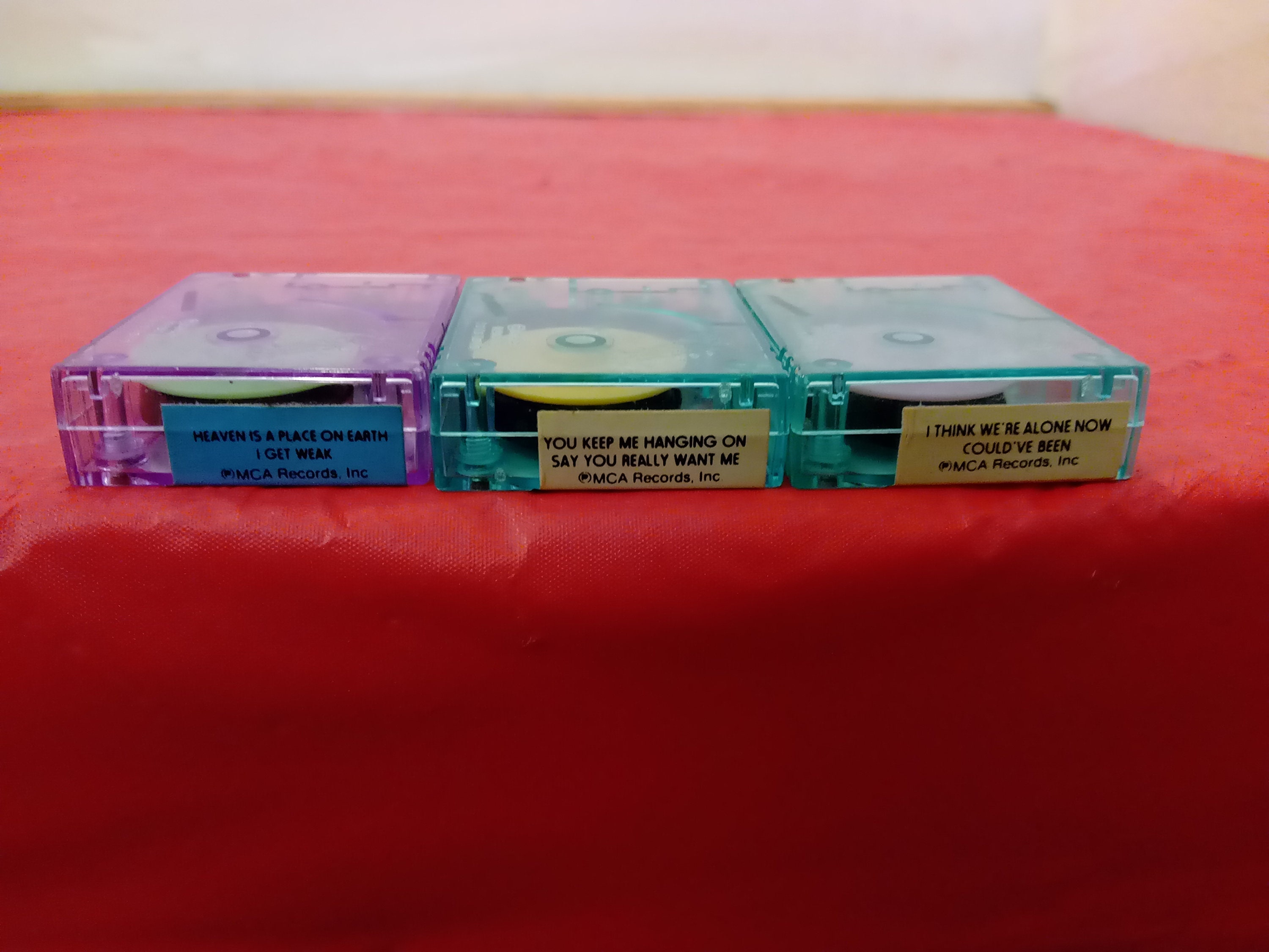 Vintage Cassette Tapes, Three Pocket Rockers Tapes by MCA Records, 1980's#