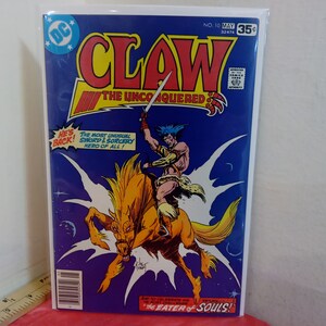 Vintage Comic Books, DC Comic Books, Claw the Unconquered, 1970's - Etsy