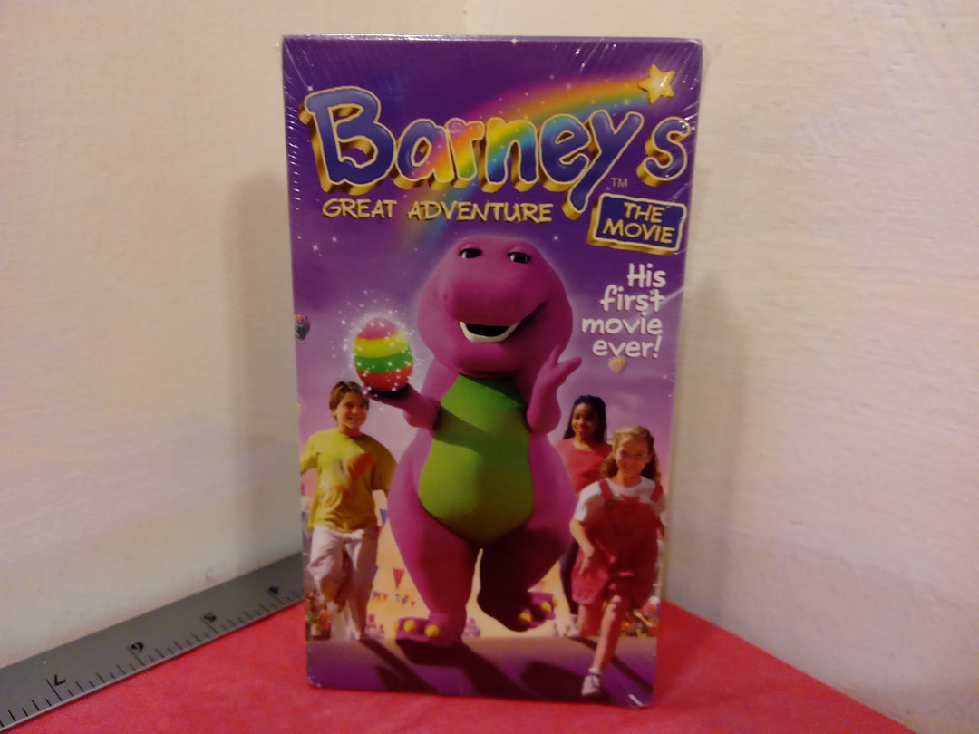 Vintage VHS Movie Tape, Barney's Great Adventure, Barney, 1998~ - Etsy ...