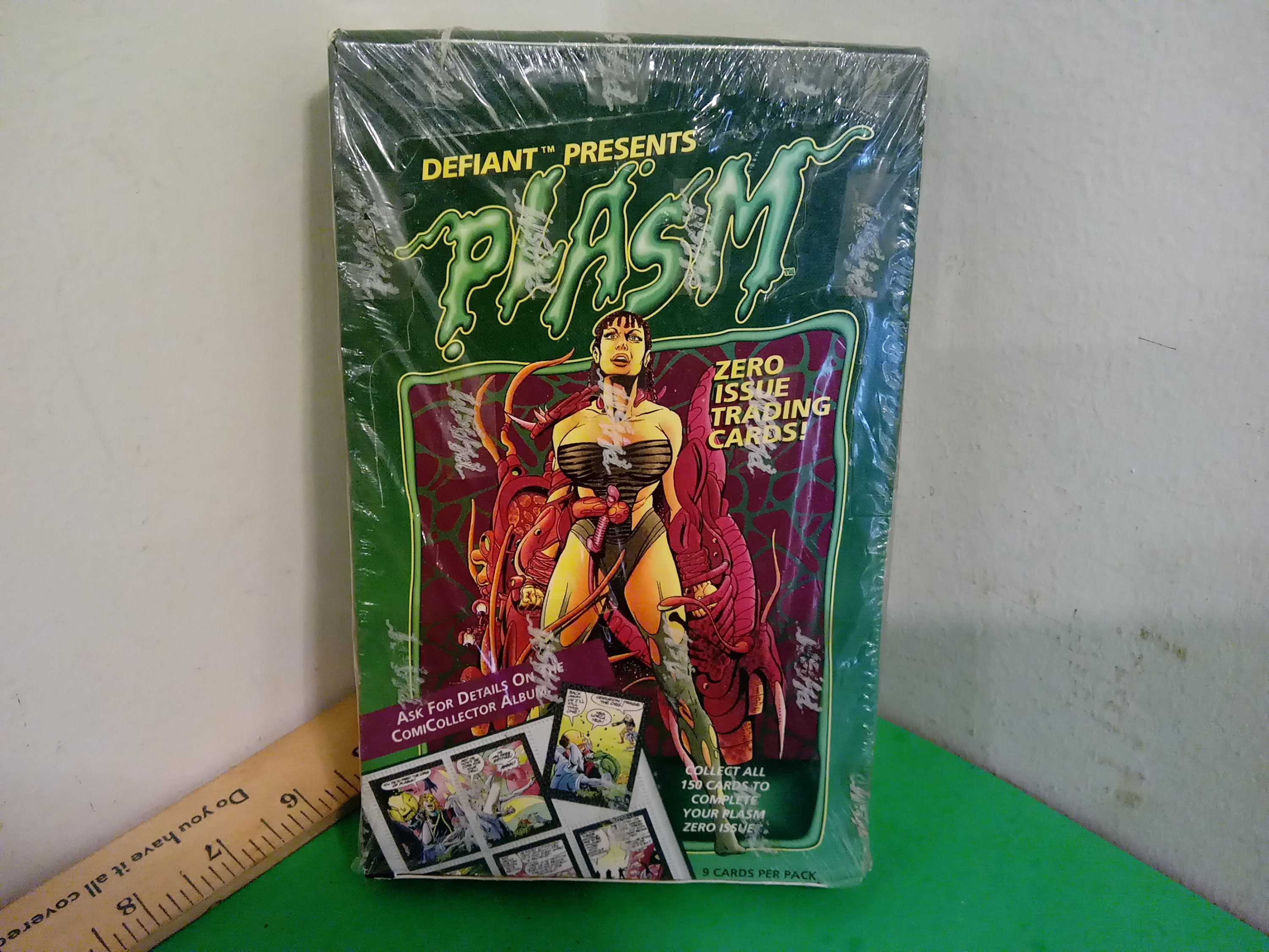 Vintage Artist Comic, Plasm Zero Edition Issue Trading Cards, Factory ...
