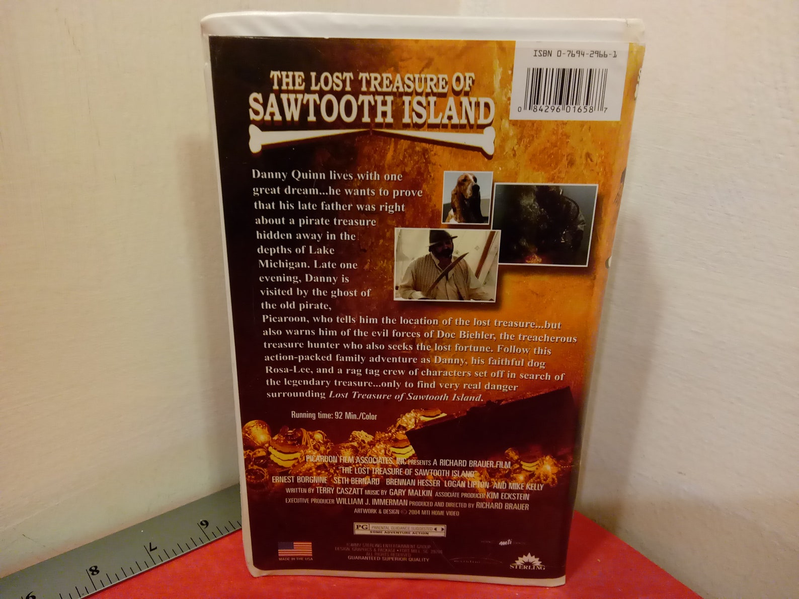 Vintage VHS Movie Tape, the Lost Treasures of Sawtooth Island, Ernest ...