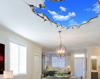 Blue Sky Stickers - Etsy